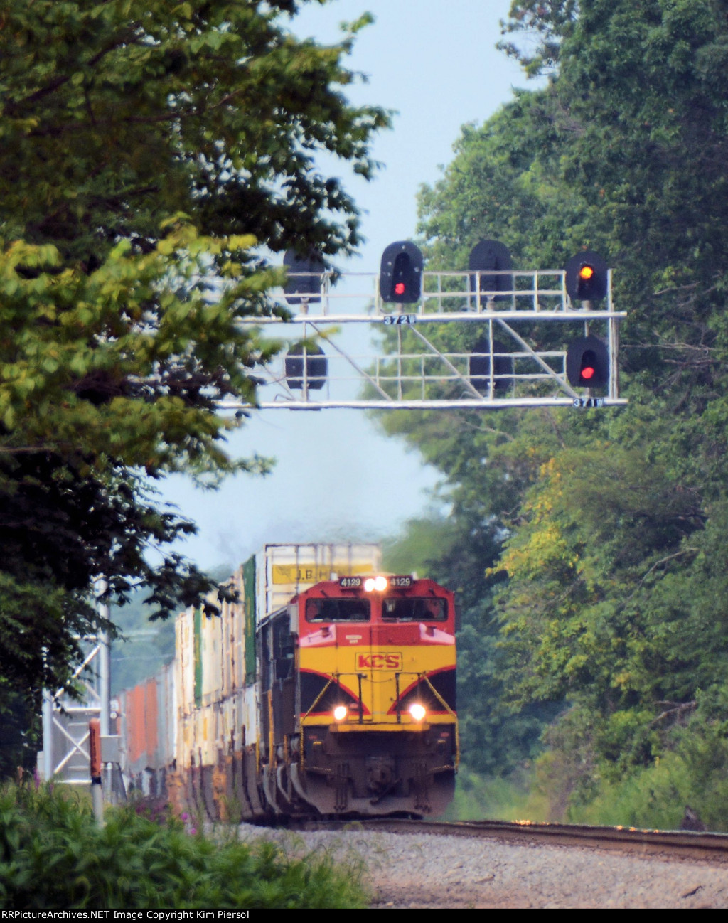 KCS 4129 NS Train 212